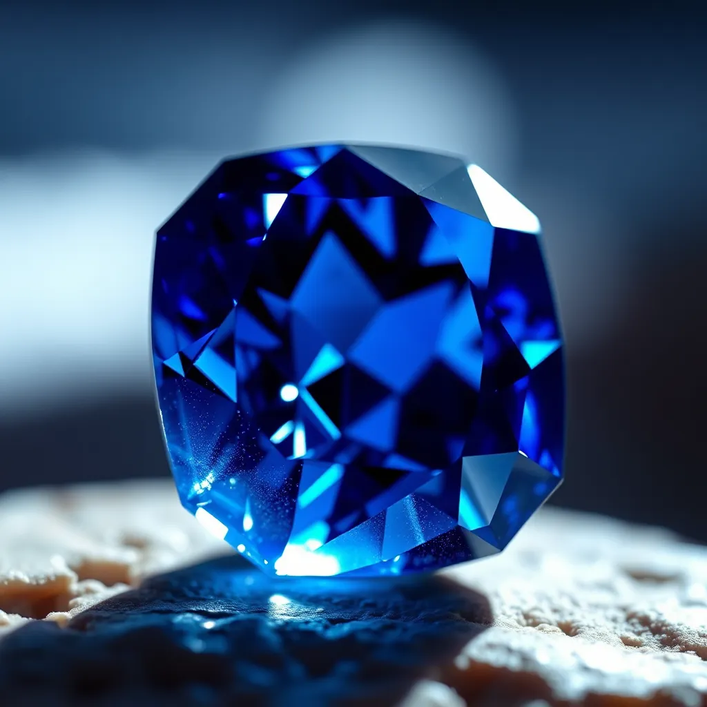 Exploring the Unique Characteristics of Raw Tanzanite