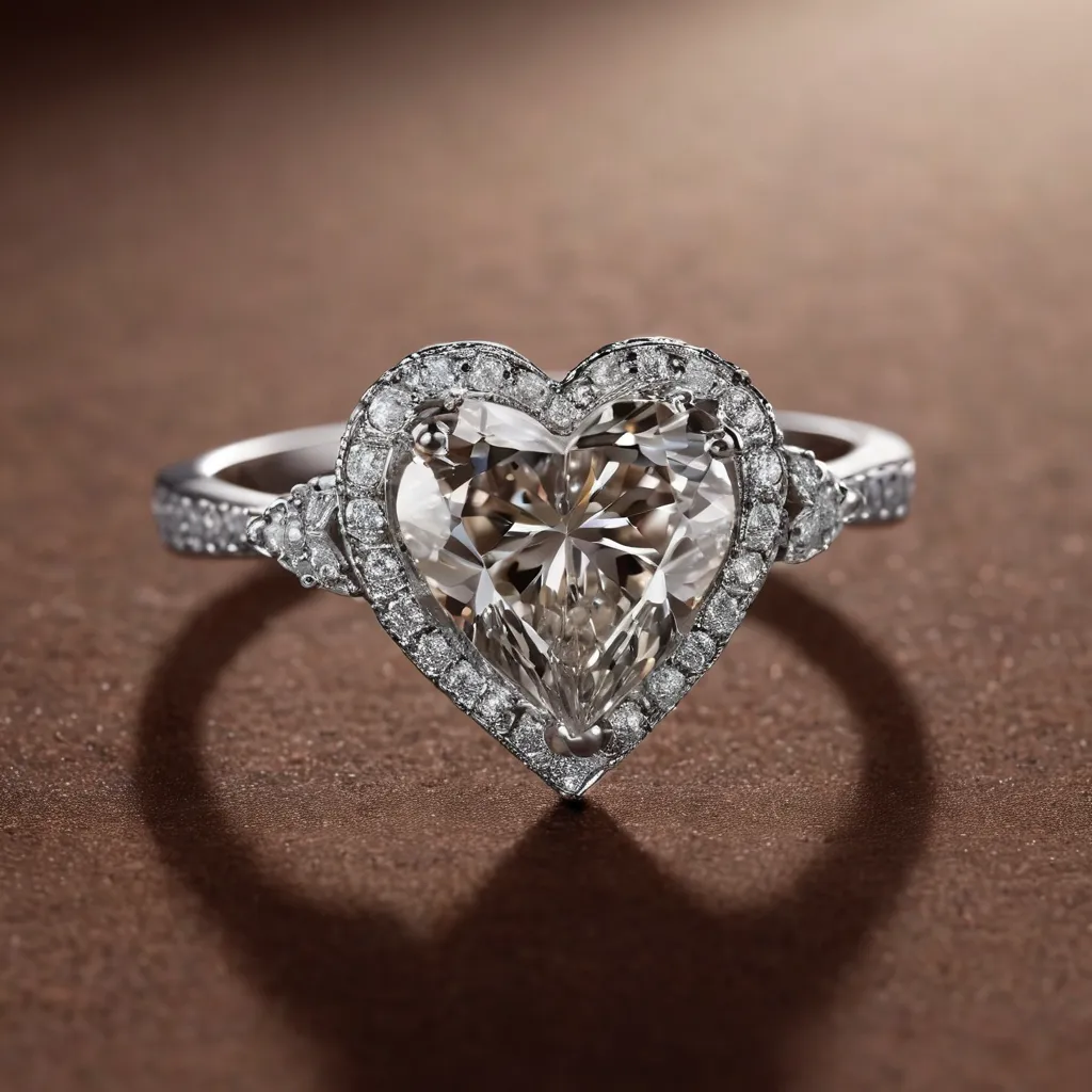 Exploring Heart Shaped Diamond Ring Sets: A Comprehensive Guide