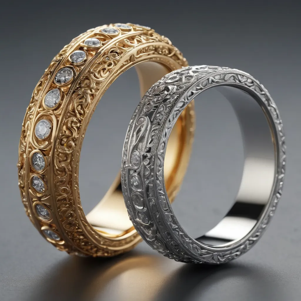 Discovering the Allure of Mixed Yellow and White Gold Wedding Rings