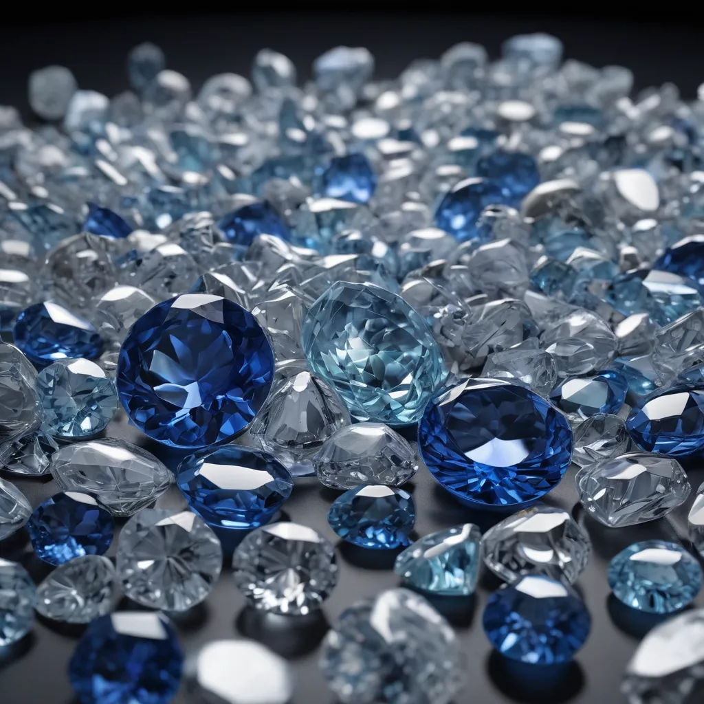 Exploring the Beauty of Blue and White Gemstones
