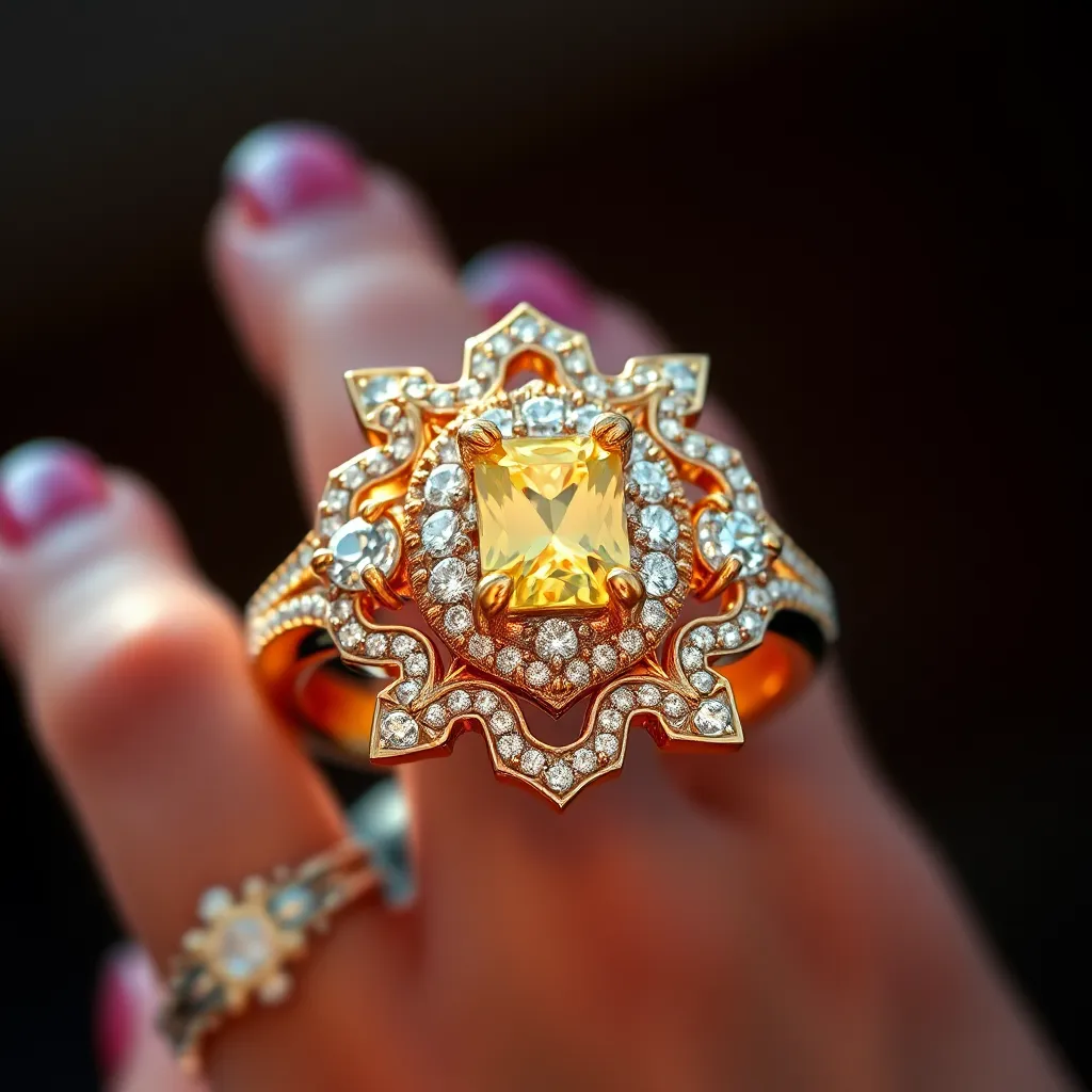 The Allure and Significance of 8 kt Diamond Rings