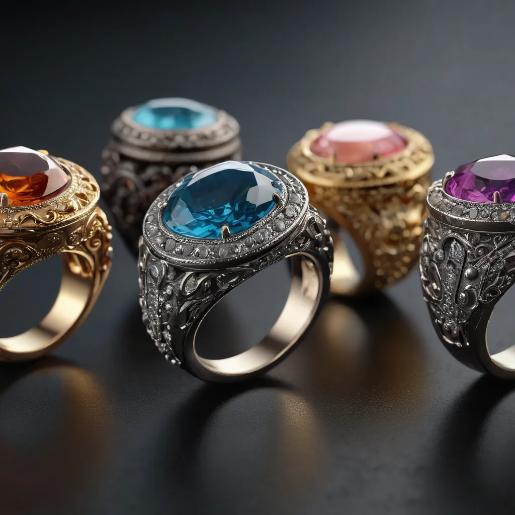 Men's Fashion Rings: Styles, Materials, and Significance