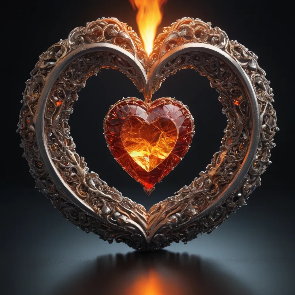 Exploring the Heart on Fire Ring: A Gemstone Journey