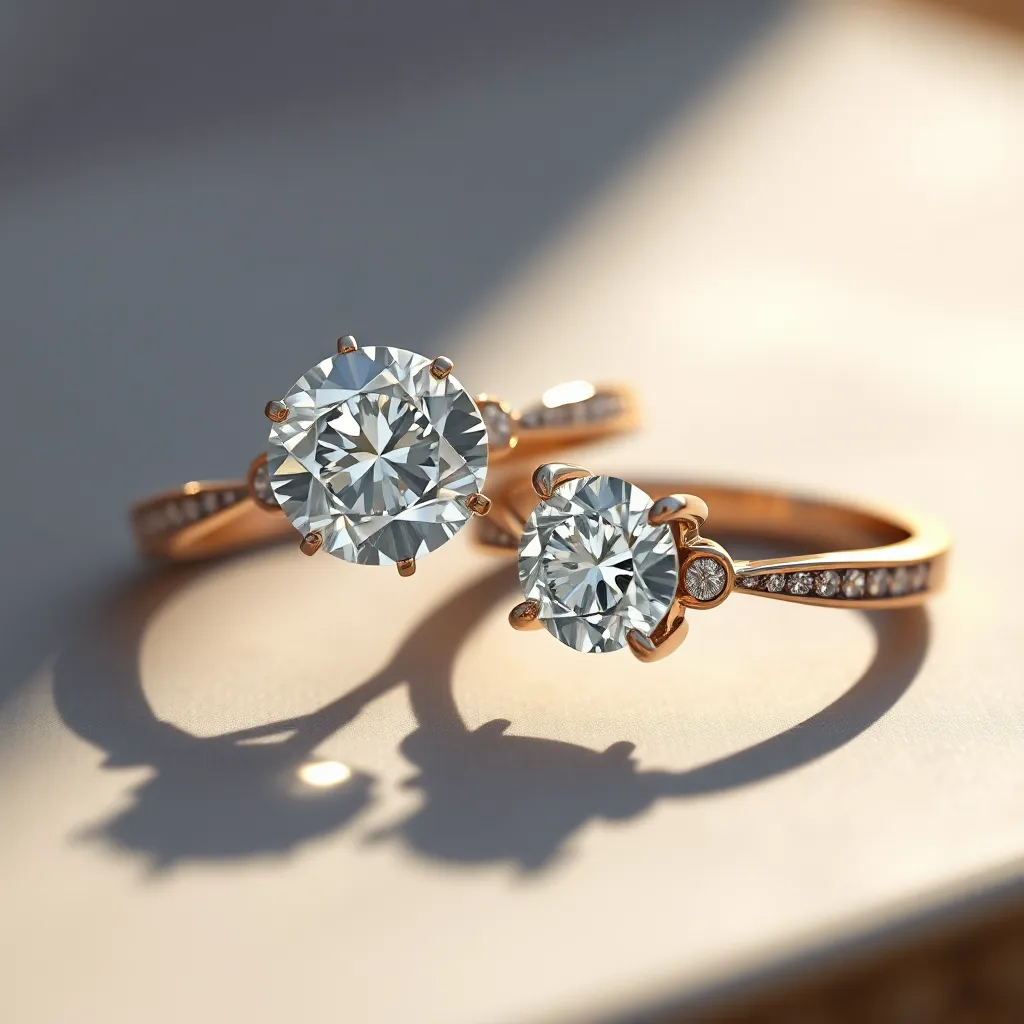 Matching Diamond Wedding Rings: A Deep Dive into Design and Meaning