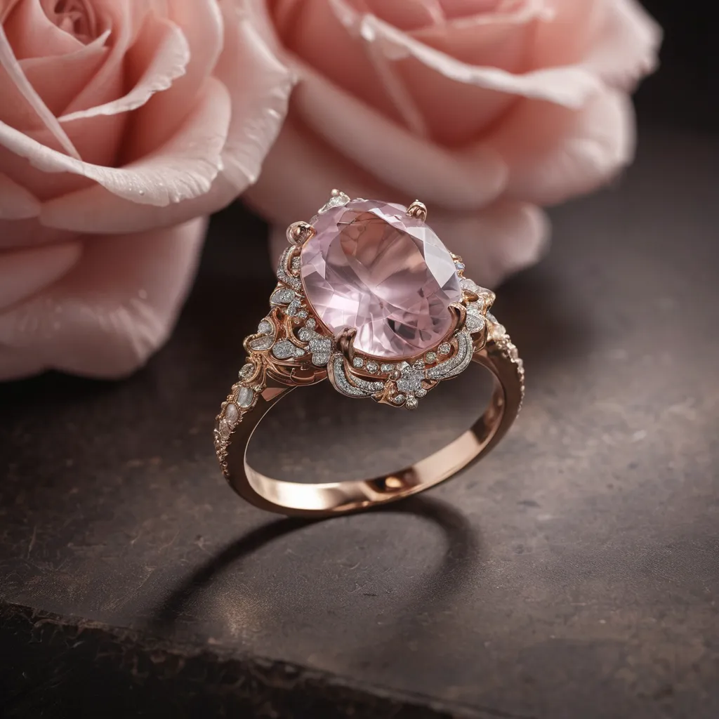 Rose Quartz Engagement Rings: Meaning and Significance