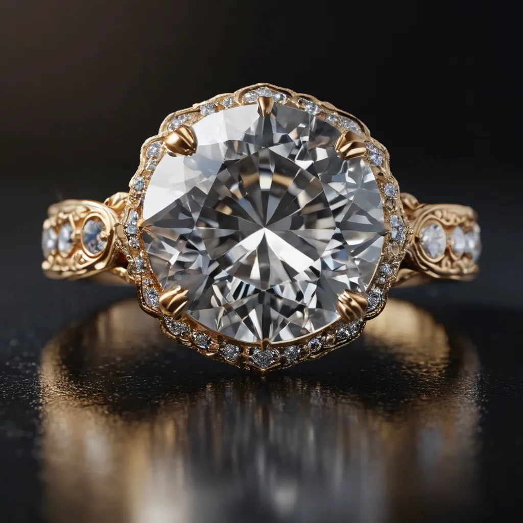 The Allure of the Big Single Diamond Ring