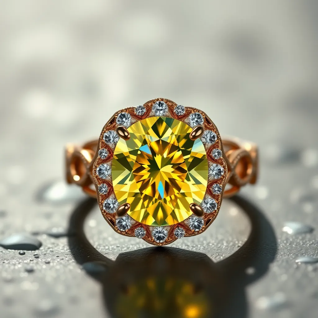 Captivating Yellow Diamond Settings: Beauty and Craftsmanship
