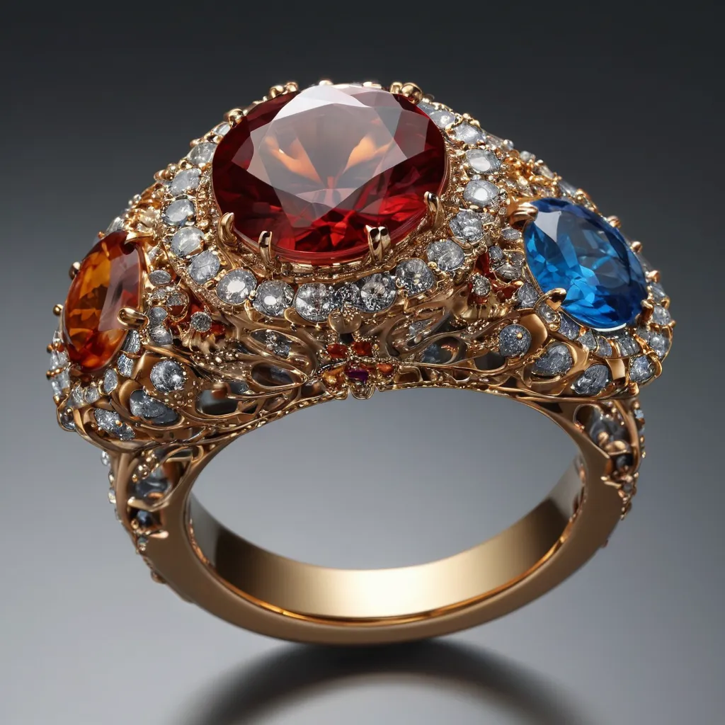 Three Stone Anniversary Ring: A Singular Elegance