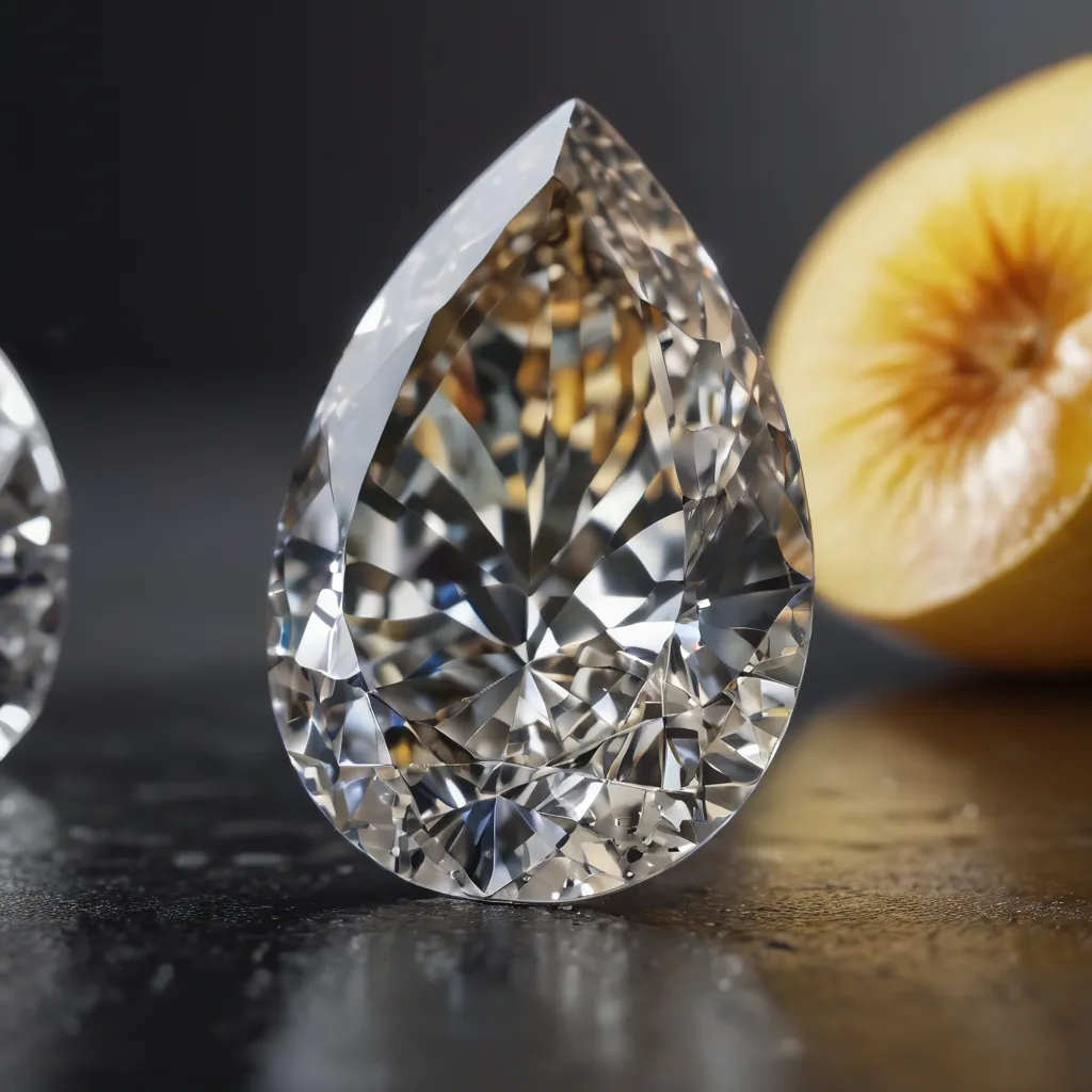 Understanding Pear Shaped Diamonds: A Comprehensive Guide